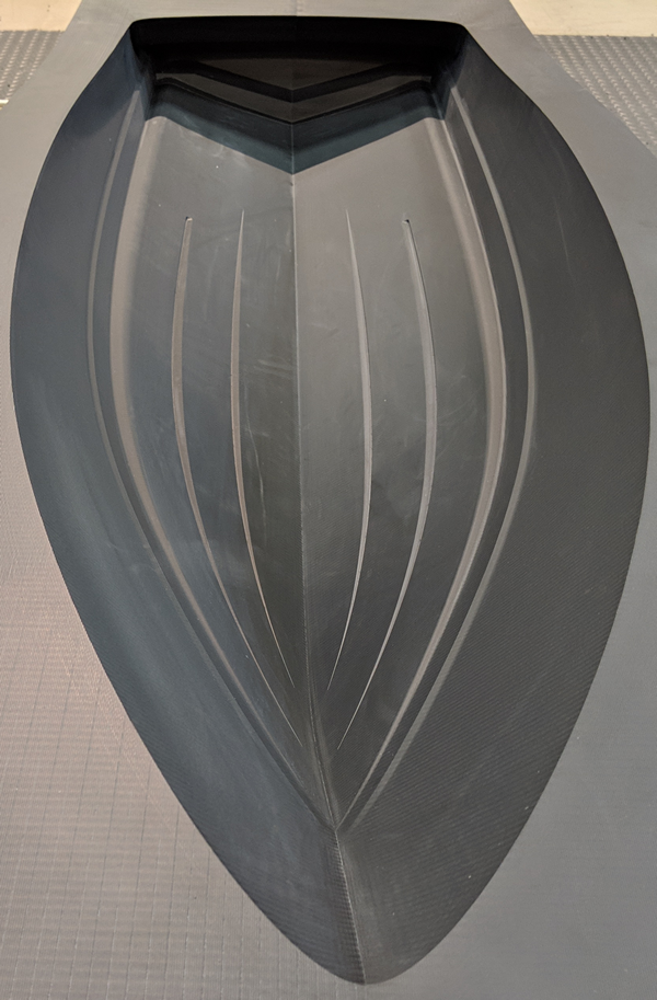 Thermwood Validates Additive Production of Yacht Hull Molds