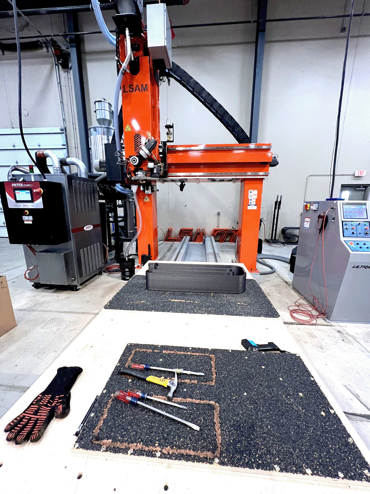 Another day, another 3D material qualification on Thermwood LSAM