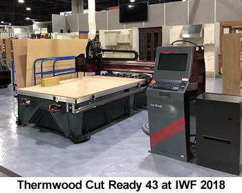 Thermwood is putting the final touches on our 2018 IWF booth!