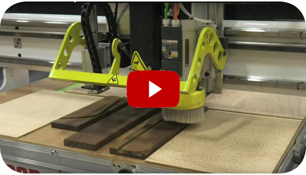 Watch a Thermwood Model 43 CNC machining Brazilian IPE with ease!